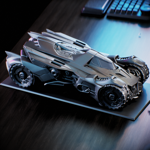 STL file Batmobile - Batman: Arkham Knight - Fan Art Batmovil video ...
