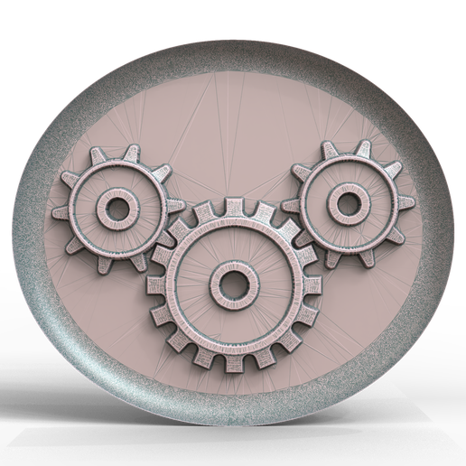 3D file 3D Model STL File for CNC Router Laser & 3D Printer Gears on ...