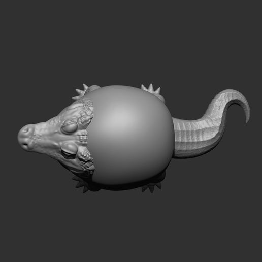 🤌 Glorbo Fruttodrillo STL – Italian Brainrot Character | Watermelon Crocodile Meme Figurine | 3D ...