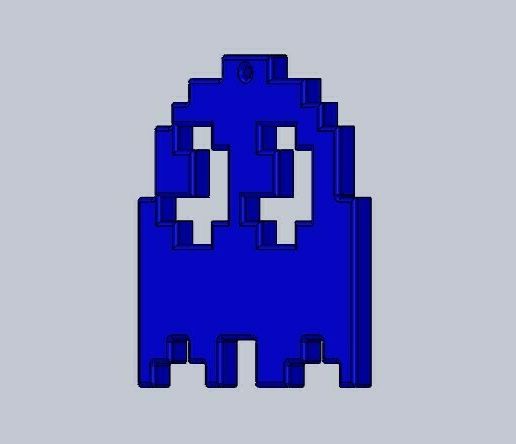 STL file Christmas Ornament Pacman 🎄 ・3D printable model to download・Cults
