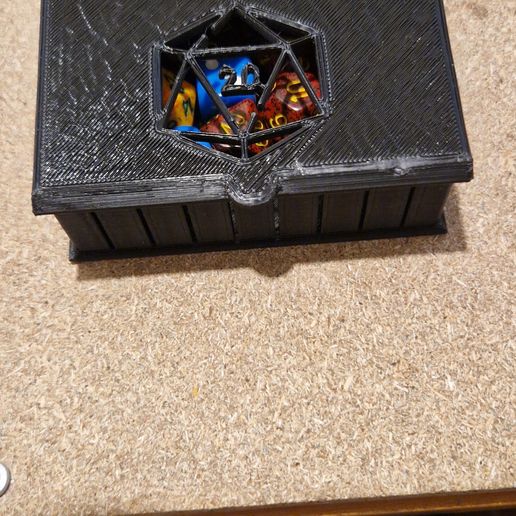 🎲 RPG Dice Box・ STL File for 3D printing・Cults