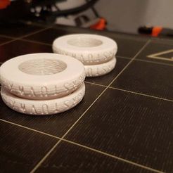3D printed Caesar Cipher Decoder Ring Rounded・Cults
