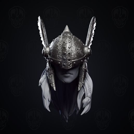 🚰 Astrid valkyrie custom head・ STL File for 3D printing・Cults