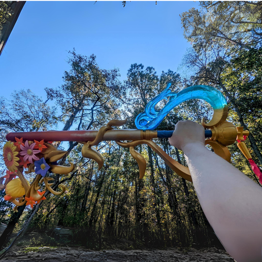 3D printable Kairi's Destiny's Embrace Keyblade • made with Prusa MK3S ...