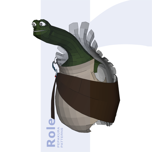 🐼 Master Oogway Costume Cosplay Pepakura Template – Kung Fu Panda EVA ...