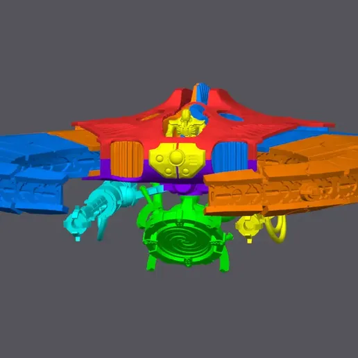 3D file Bots N-Crescent 🎲 ・Template to download and 3D print・Cults