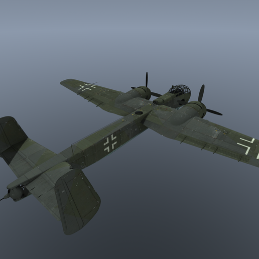 🚁 Ju 288 C・ STL File for 3D printing・Cults