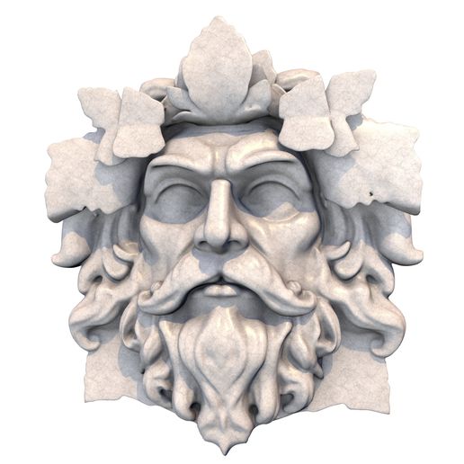 👨 Green Man 10・ STL File for 3D printing・Cults