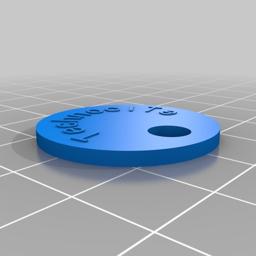 🛒 Shopping Cart Token (TechnocITe)・Free 3D File for ・Cults