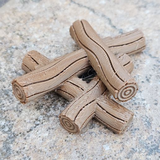 🪵 Little Logs・Free STL File for 3D printing・Cults