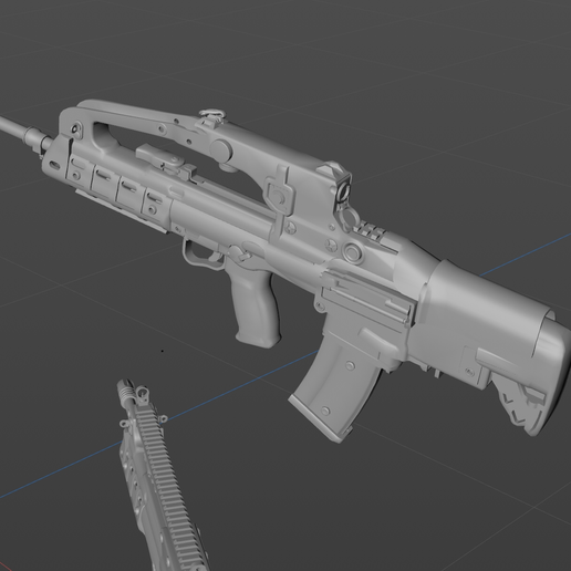 OBJ 文件 Croatian VHS-2 rifle digital model material-2 🗺️ ・可下载 3D 打印机设计・Cults