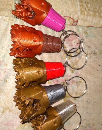 🗝️ Drill bit Keychain・ STL File for 3D printing・Cults