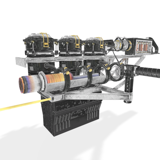 Free STL file Prey - TS-QPB-S11 Quasiparticle Beam Emitter (With FBX) 🔫 ...