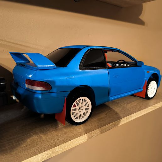 IMPR3ZA - RÉPLICA HOMENAJE AL SUBARU IMPREZA 22B - KIT COMPLETO IMPRESO ...