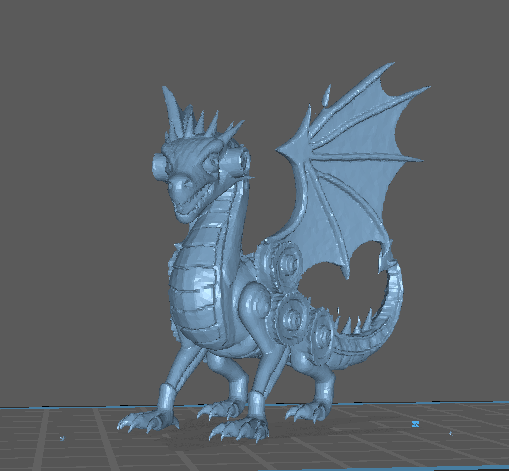 STL file Steampunk Dragon 🐉 ・3D print object to download・Cults
