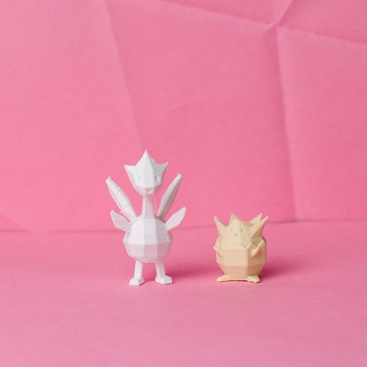 3D file Low Poly Pokemon Collection Generation 2 🐉 ・3D printer design ...