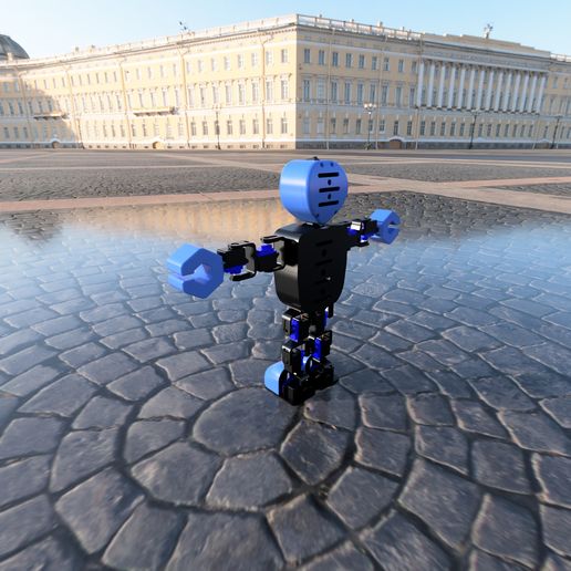 🤖 Humanoid Robot for Arduino with 9G Servo Motors : SG90 - TS90A ...