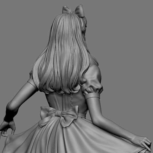 👩 Alice in Wonderland・ OBJ File for ・Cults
