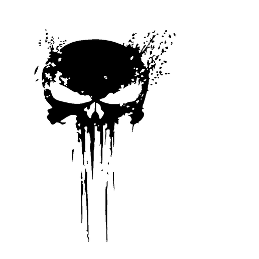punisher logo drawing