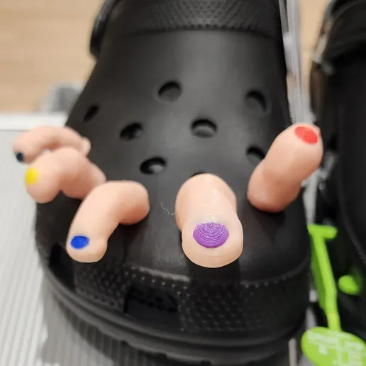🎭 Croc Toes・ STL File for 3D printing・Cults