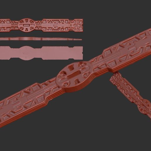 🛡️ predator prey feral shield・ STL File for ・Cults