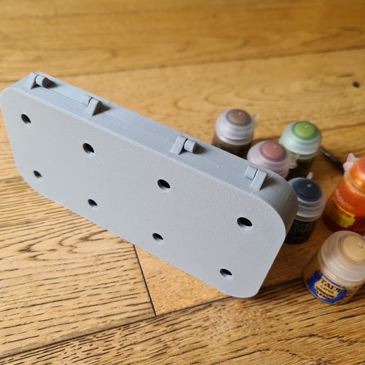 🎨 Easy Print Print in Place Folding Citadel Paint Pot Holder and Mixer ...