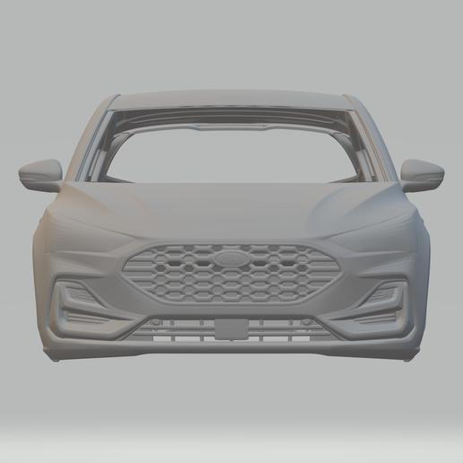 STL file ford focus hatch 🚙 ・Model to download and 3D print・Cults