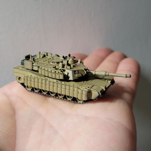🪖 M1A2 Abrams with Tusk III・3D Print with the phrozen 8k mini s 3D ...