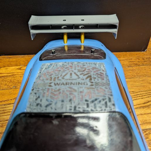 🏎️ 2 Rally Spoilers for Rc Cars 1/10 Scale・ 3D File for 3D printing・Cults
