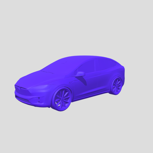 👽 Tesla Model X・ STL File for 3D printing・Cults
