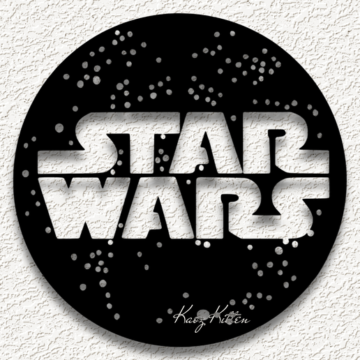 ⭐ star wars starfield logo sign WALL ART HOME DECOR・ STL File for 3D ...