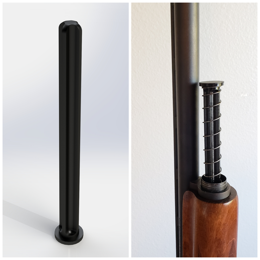 🔌 Remington 870 Shotgun Plug・Free 3D File for ・Cults