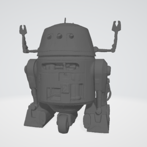 ⭐ Chopper star wars rebels black series・ 3D File for 3D printing・Cults
