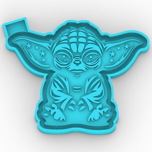🪔 yoda shadows - freshie mold - STL for silicone mold・ STL File for 3D ...