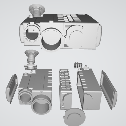 STL file AN/PEQ-1 SOFLAM Model Replica 🔌 ・Design to download and 3D ...