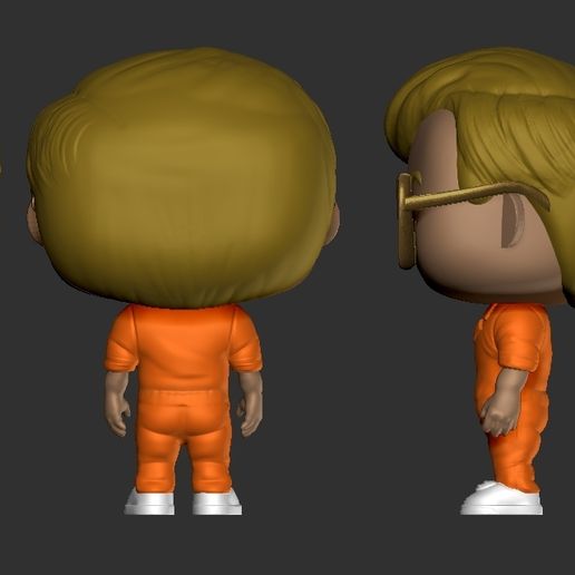 STL file Funko Inmate 🧸 ・3D printing model to download・Cults
