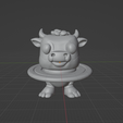 🐄 The Saturn cow Saturnite・ STL File for 3D printing・Cults