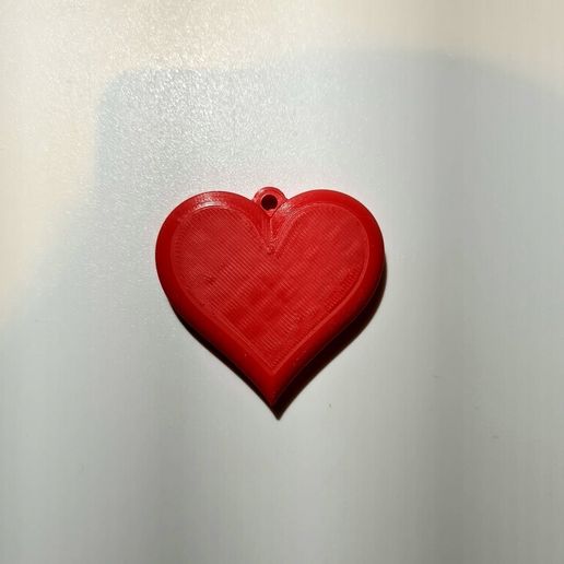 STL file 2 heart key chain designs 💜 ・3D printer model to download・Cults