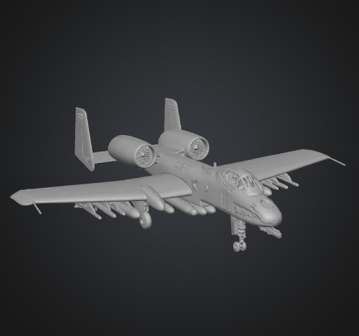 ⚡ A10 Thunderbolt・ STL File for 3D printing・Cults
