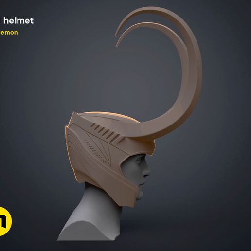 Archivo 3D Casco de Loki・Modelo imprimible en 3D para descargar・Cults