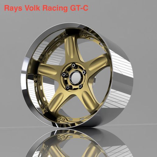 STL file Rays GT-C 1/24 1/18 🛞 ・3D printer design to download・Cults