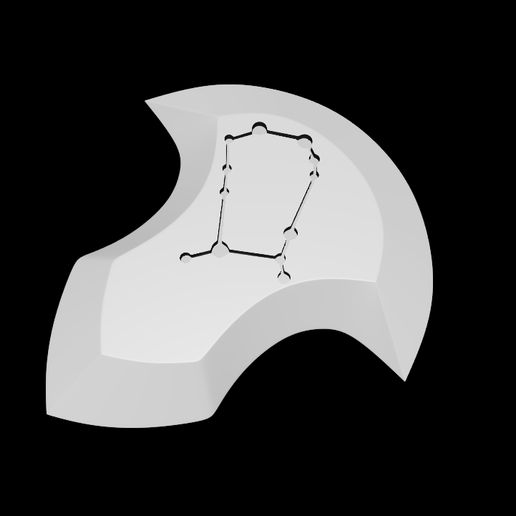 🔮 Hades' Convocation Crystal - FFXIV・ STL File for 3D printing・Cults