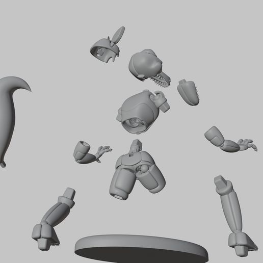 🎲 Funtime Foxy (Printable)・ STL File for 3D printing・Cults