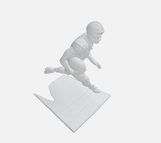 👤 Saquon Barkley - Figure・ OBJ File for 3D printing・Cults