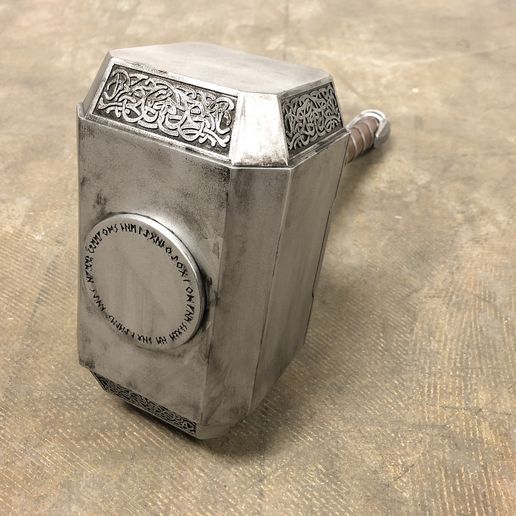 🔨 Thor's Hammer Mjolnir・ STL File for ・Cults