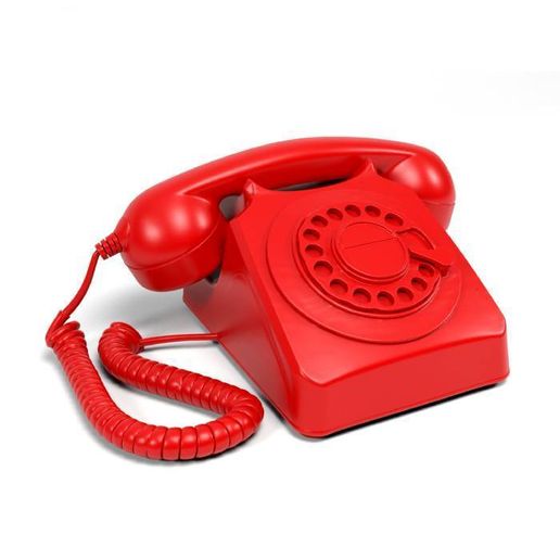 📞 Telephone from the 80s・ STL File for 3D printing・Cults