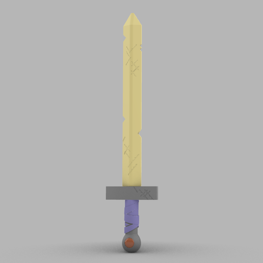 🔫 Adventure Time - Finn's Sword(real size)・ STL File for ・Cults