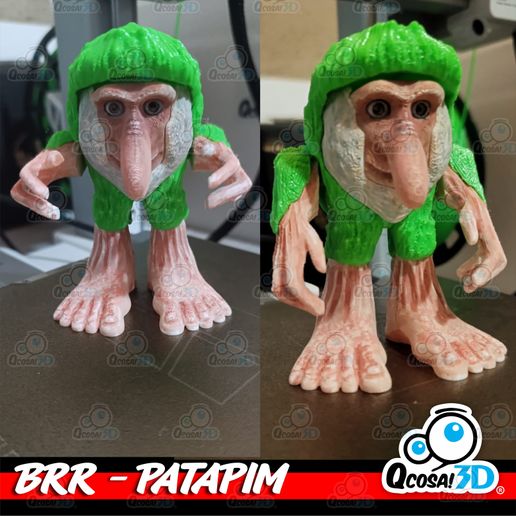 🎨 BRR PATAPIM・ STL File for 3D printing・Cults