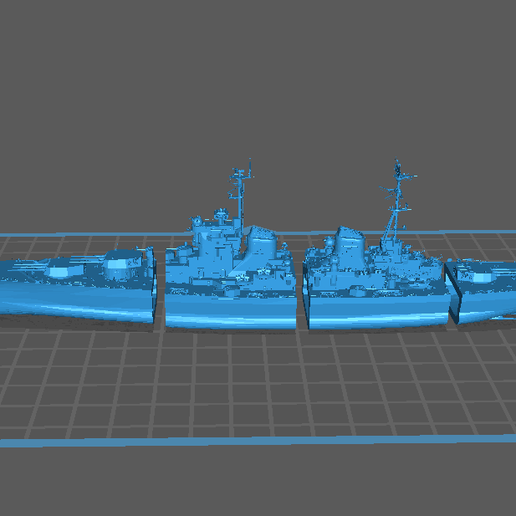 🗺️ Soviet Heavy Cruiser Stalingrad From World of Warships・ STL File for ...