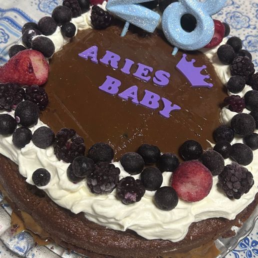 ♈ ARIES BABY letters for cake / birthday cake・Archivo STL para ...